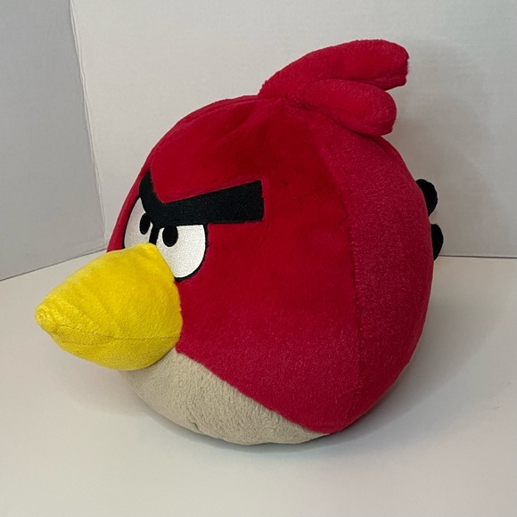 Toys | Angry Birds Red Stuffed Animal 14x17x15 | Poshmark